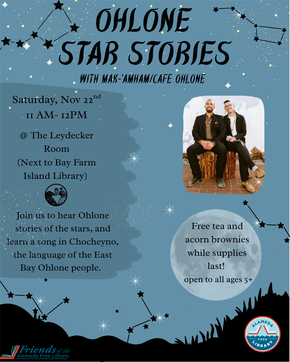 BFI: Native American Heritage Month - Ohlone Star Stories | Alameda ...