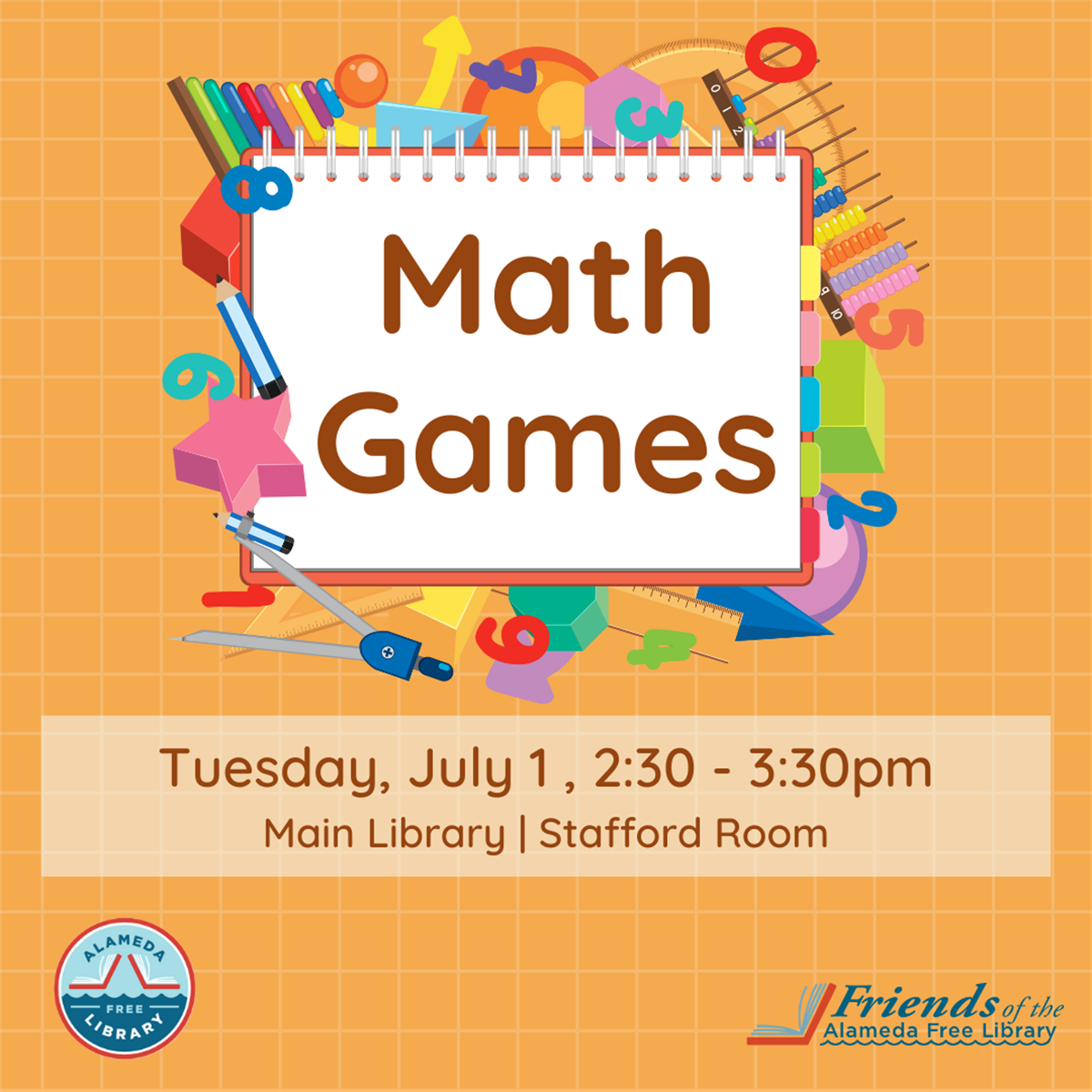 Main: Math Games | Alameda Free Library